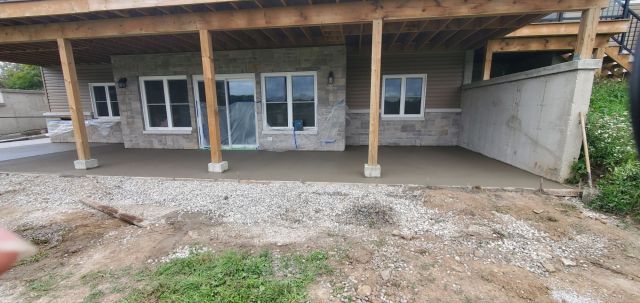 Concrete slab installation | Crack King Foundation Repair
