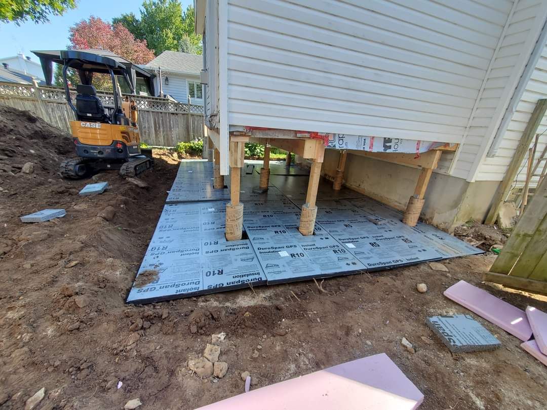 Concrete Pier Installation | Crack King Foundation Repair